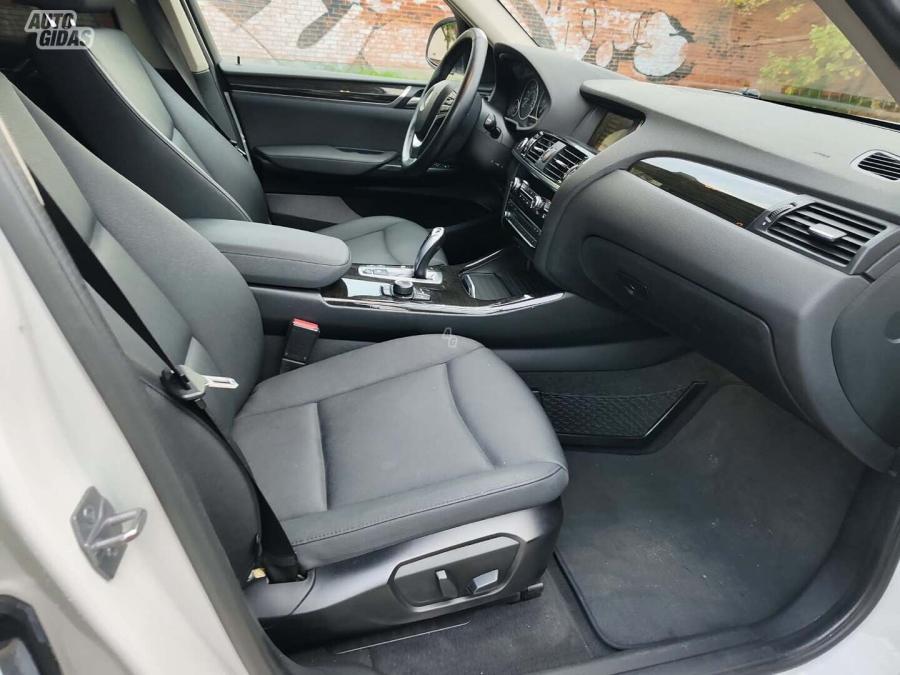 White BMW X3 2015 in Siauliai, with an engine capacity of 2.00 L and mileage of 175 thousand km for 13000 €, photo 16 on AUTOMOTO.COM.LV