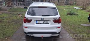White BMW X3 2016 in Riga, with an engine capacity of 2.00 L and mileage of 300 thousand km for 12800 €, photo 4 on AUTOMOTO.COM.LV
