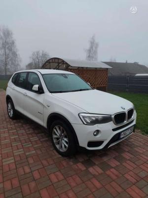 White BMW X3 2016 in Kaunas, with an engine capacity of 2.00 L and mileage of 215 thousand km for 13000 €, photo  on AUTOMOTO.COM.LV