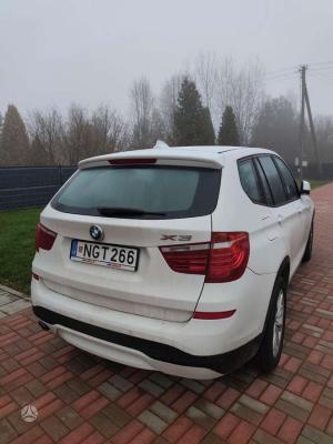 White BMW X3 2016 in Kaunas, with an engine capacity of 2.00 L and mileage of 215 thousand km for 13000 €, photo 3 on AUTOMOTO.COM.LV