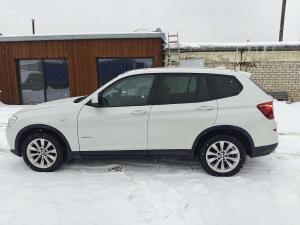 White BMW X3 2016 in Kaunas, with an engine capacity of 2.00 L and mileage of 140 thousand km for 14400 €, photo 2 on AUTOMOTO.COM.LV