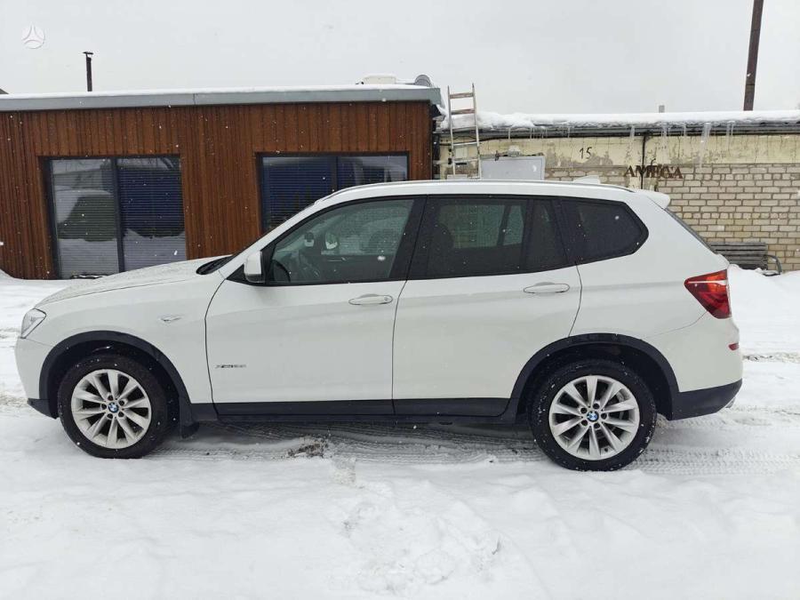 White BMW X3 2016 in Kaunas, with an engine capacity of 2.00 L and mileage of 140 thousand km for 14400 €, photo 2 on AUTOMOTO.COM.LV