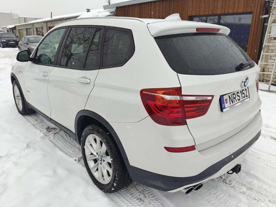 White BMW X3 2016 in Kaunas, with an engine capacity of 2.00 L and mileage of 140 thousand km for 14400 €, photo 3 on AUTOMOTO.COM.LV