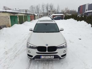 White BMW X3 2016 in Kaunas, with an engine capacity of 2.00 L and mileage of 140 thousand km for 14400 €, photo 8 on AUTOMOTO.COM.LV