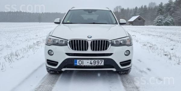 White BMW X3 2016 in Riga, with an engine capacity of 2.00 L and mileage of 300 thousand km for 12999 €, photo 1 on AUTOMOTO.COM.LV