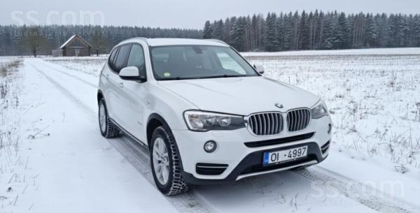 White BMW X3 2016 in Riga, with an engine capacity of 2.00 L and mileage of 300 thousand km for 12999 €, photo 7 on AUTOMOTO.COM.LV