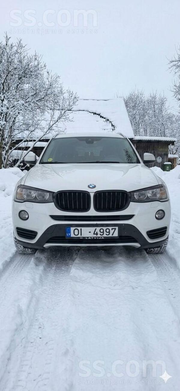 White BMW X3 2016 in Riga, with an engine capacity of 2.00 L and mileage of 300 thousand km for 12999 €, photo 9 on AUTOMOTO.COM.LV