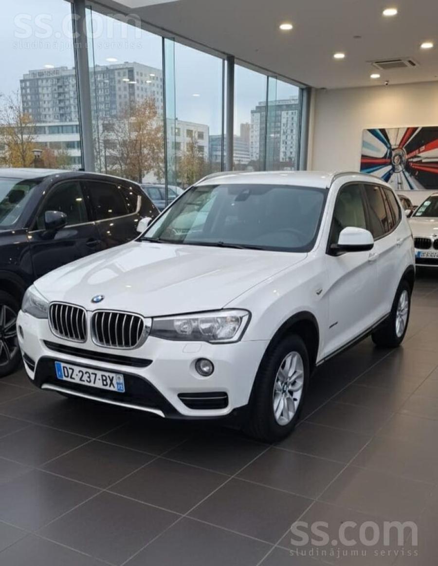 Balts BMW X3 2016 Rīga, ar dzinēja tilpumu 2.00 L un nobraukumu 300 tūkst. km par 12999 €, foto 2 vietnē AUTOMOTO.COM.LV