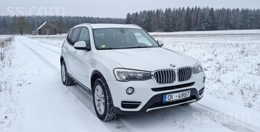 Balts BMW X3 2016 Rīga, ar dzinēja tilpumu 2.00 L un nobraukumu 300 tūkst. km par 12999 €, foto 7 vietnē AUTOMOTO.COM.LV