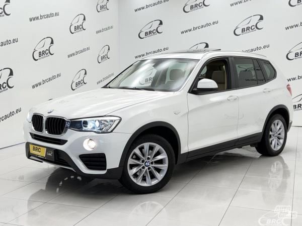 White BMW X3 2016 in Avizieniai, with an engine capacity of 2.00 L and mileage of 144 thousand km for 13900 €, photo 1 on AUTOMOTO.COM.LV