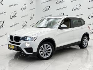 White BMW X3 2016 in Avizieniai, with an engine capacity of 2.00 L and mileage of 144 thousand km for 13900 €, photo  on AUTOMOTO.COM.LV