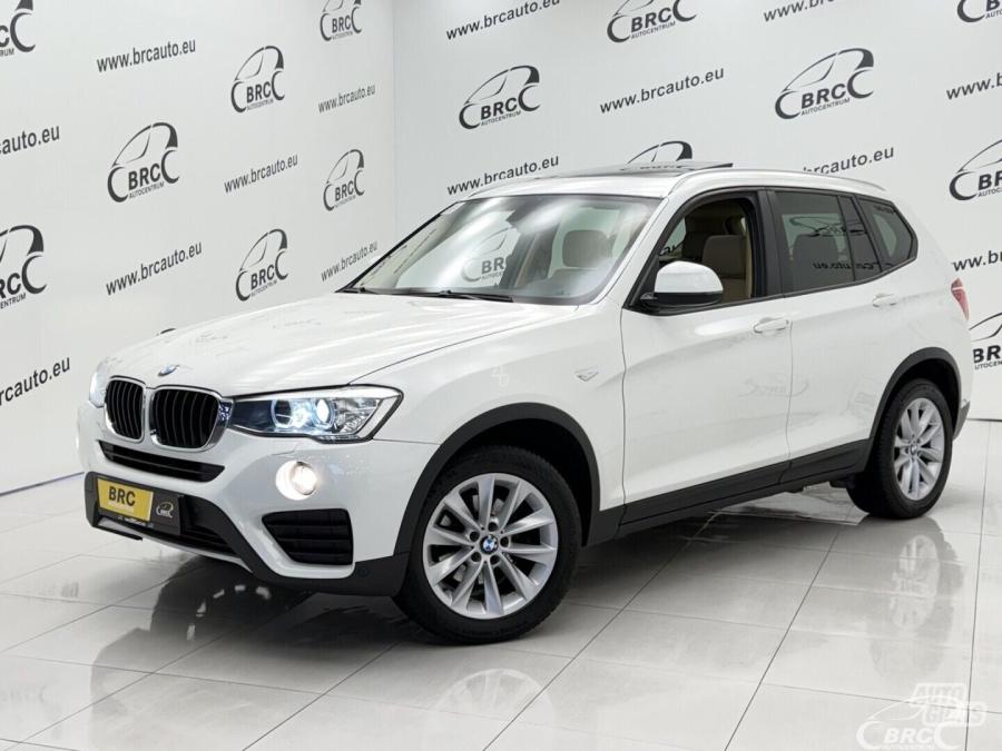 White BMW X3 2016 in Avizieniai, with an engine capacity of 2.00 L and mileage of 144 thousand km for 13900 €, photo 1 on AUTOMOTO.COM.LV