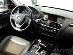White BMW X3 2016 in Riga, with an engine capacity of 2.00 L and mileage of 215 thousand km for 13200 €, photo 5 on AUTOMOTO.COM.LV