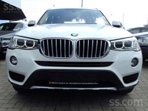 White BMW X3 2016 in Riga, with an engine capacity of 2.00 L and mileage of 215 thousand km for 13200 €, photo 14 on AUTOMOTO.COM.LV