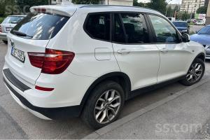 White BMW X3 2016 in Riga, with an engine capacity of 2.00 L and mileage of 280 thousand km for 15500 €, photo 6 on AUTOMOTO.COM.LV