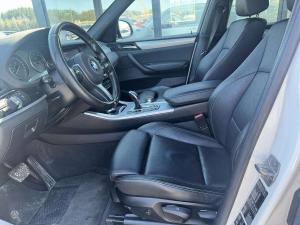White BMW X3 2016 in Vilnius, with an engine capacity of 3.00 L and mileage of 197 thousand km for 14150 €, photo 7 on AUTOMOTO.COM.LV