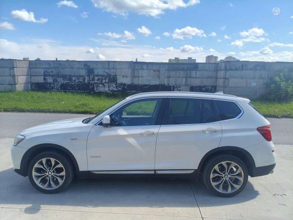 White BMW X3 2016 in Kaunas, with an engine capacity of 2.00 L and mileage of 148 thousand km for 11900 €, photo 2 on AUTOMOTO.COM.LV