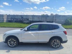 White BMW X3 2016 in Kaunas, with an engine capacity of 2.00 L and mileage of 148 thousand km for 11900 €, photo 3 on AUTOMOTO.COM.LV