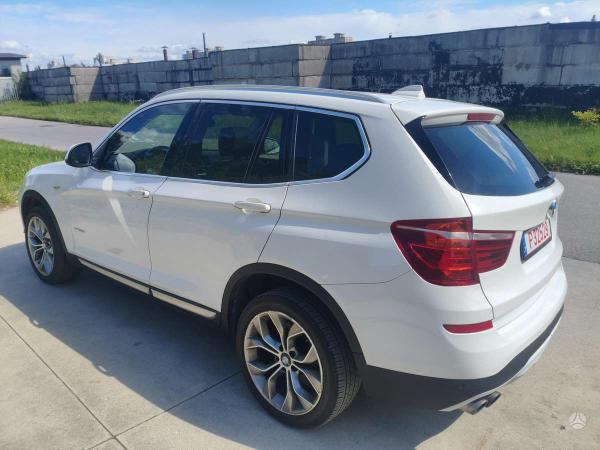 White BMW X3 2016 in Kaunas, with an engine capacity of 2.00 L and mileage of 148 thousand km for 11900 €, photo 3 on AUTOMOTO.COM.LV