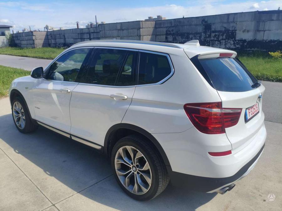 White BMW X3 2016 in Kaunas, with an engine capacity of 2.00 L and mileage of 148 thousand km for 11900 €, photo 4 on AUTOMOTO.COM.LV