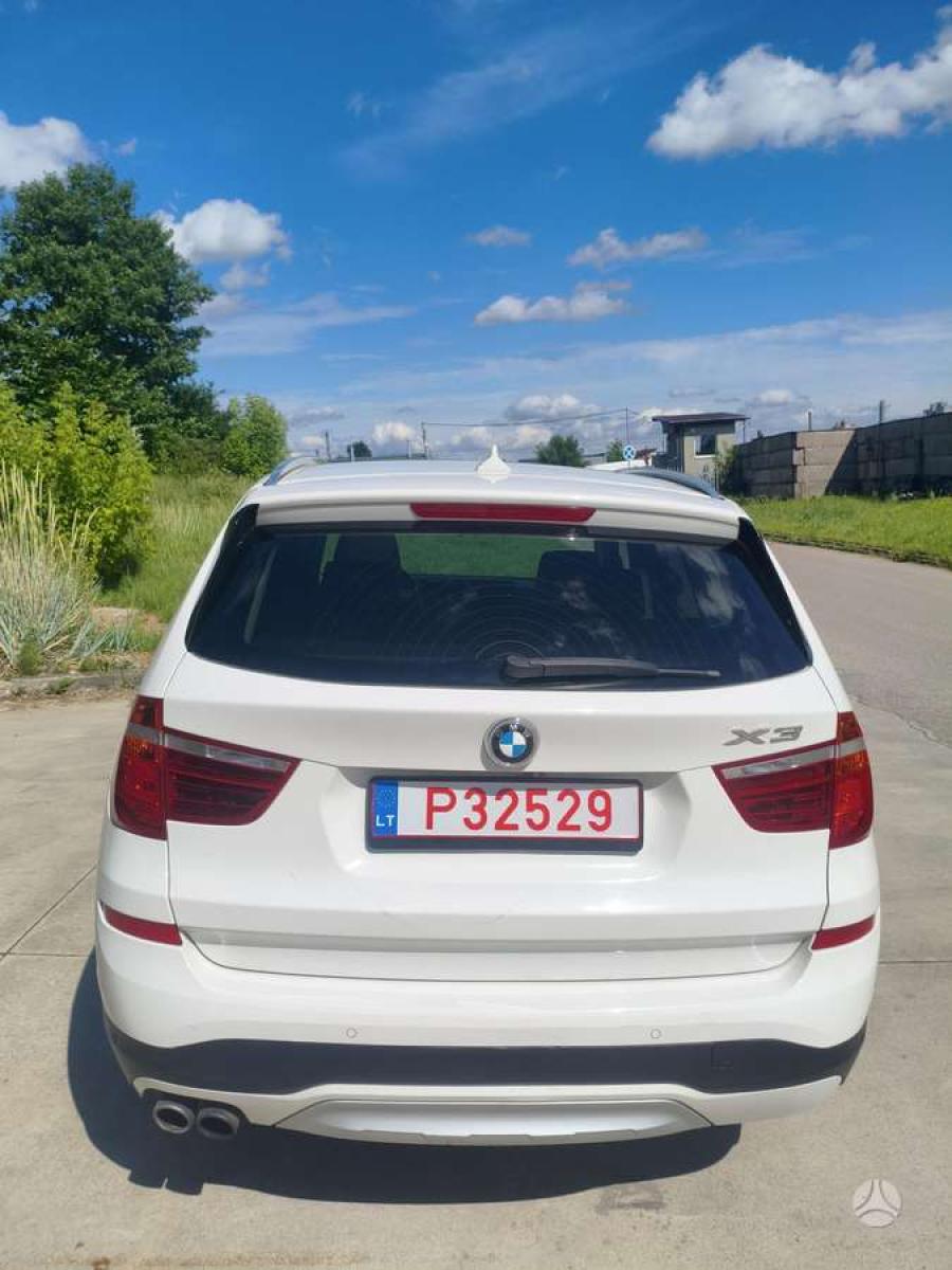 White BMW X3 2016 in Kaunas, with an engine capacity of 2.00 L and mileage of 148 thousand km for 11900 €, photo 6 on AUTOMOTO.COM.LV