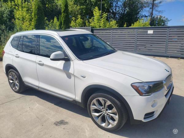 White BMW X3 2016 in Kaunas, with an engine capacity of 2.00 L and mileage of 148 thousand km for 11900 €, photo 8 on AUTOMOTO.COM.LV