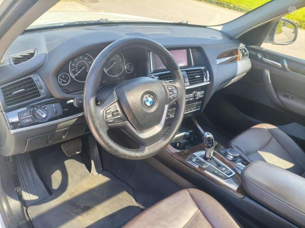 White BMW X3 2016 in Kaunas, with an engine capacity of 2.00 L and mileage of 148 thousand km for 11900 €, photo 10 on AUTOMOTO.COM.LV