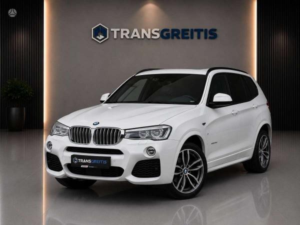 White BMW X3 2016 in Vilnius, with an engine capacity of 2.99 L and mileage of 240 thousand km for 14999 €, photo 1 on AUTOMOTO.COM.LV