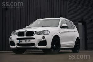 Белый БМВ Х3 2016 в Рига, объемом двигателя 2.00 л и пробегом 239 тыс. км за 14900 €, фото  на AUTOMOTO.COM.LV