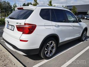 White BMW X3 2016 in Riga, with an engine capacity of 2.00 L and mileage of 218 thousand km for 15700 €, photo 4 on AUTOMOTO.COM.LV