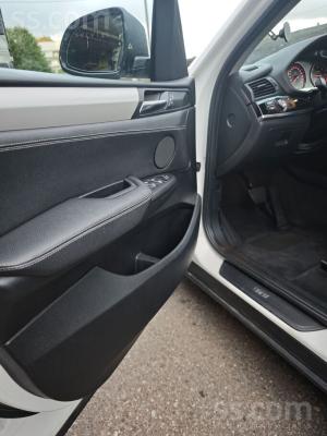 White BMW X3 2016 in Riga, with an engine capacity of 2.00 L and mileage of 218 thousand km for 15700 €, photo 22 on AUTOMOTO.COM.LV