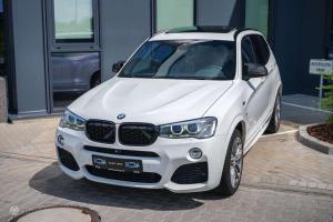 White BMW X3 2016 in Kaunas, with an engine capacity of 2.99 L and mileage of 251 thousand km for 15950 €, photo 5 on AUTOMOTO.COM.LV