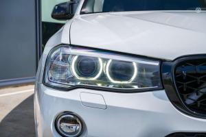 White BMW X3 2016 in Kaunas, with an engine capacity of 2.99 L and mileage of 251 thousand km for 15950 €, photo 8 on AUTOMOTO.COM.LV