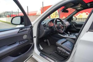 White BMW X3 2016 in Kaunas, with an engine capacity of 2.99 L and mileage of 251 thousand km for 15950 €, photo 28 on AUTOMOTO.COM.LV