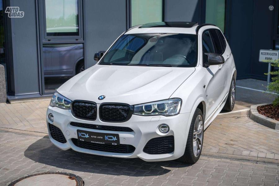 White BMW X3 2016 in Kaunas, with an engine capacity of 3.00 L and mileage of 251 thousand km for 15950 €, photo 5 on AUTOMOTO.COM.LV