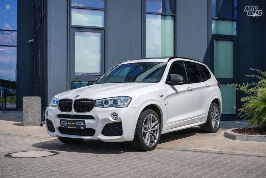 White BMW X3 2016 in Kaunas, with an engine capacity of 3.00 L and mileage of 251 thousand km for 15950 €, photo 6 on AUTOMOTO.COM.LV