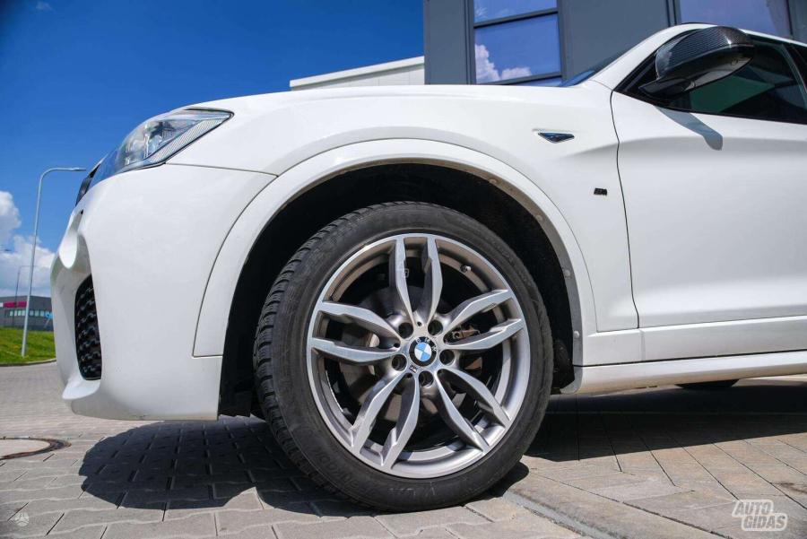 White BMW X3 2016 in Kaunas, with an engine capacity of 3.00 L and mileage of 251 thousand km for 15950 €, photo 7 on AUTOMOTO.COM.LV