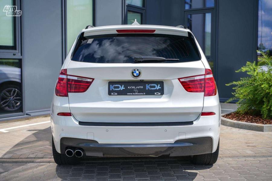 White BMW X3 2016 in Kaunas, with an engine capacity of 3.00 L and mileage of 251 thousand km for 15950 €, photo 12 on AUTOMOTO.COM.LV