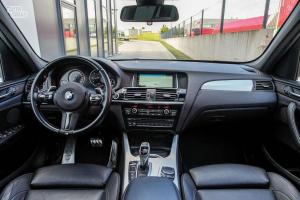 White BMW X3 2016 in Kaunas, with an engine capacity of 3.00 L and mileage of 251 thousand km for 15950 €, photo 18 on AUTOMOTO.COM.LV