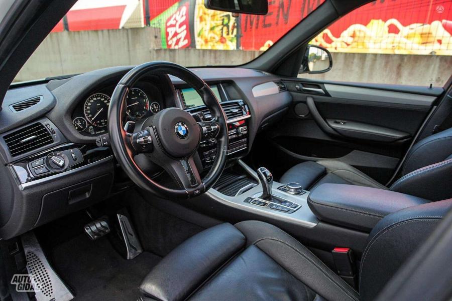 White BMW X3 2016 in Kaunas, with an engine capacity of 3.00 L and mileage of 251 thousand km for 15950 €, photo 29 on AUTOMOTO.COM.LV