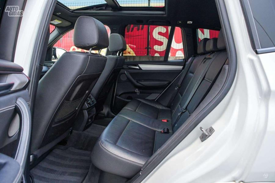 White BMW X3 2016 in Kaunas, with an engine capacity of 3.00 L and mileage of 251 thousand km for 15950 €, photo 36 on AUTOMOTO.COM.LV