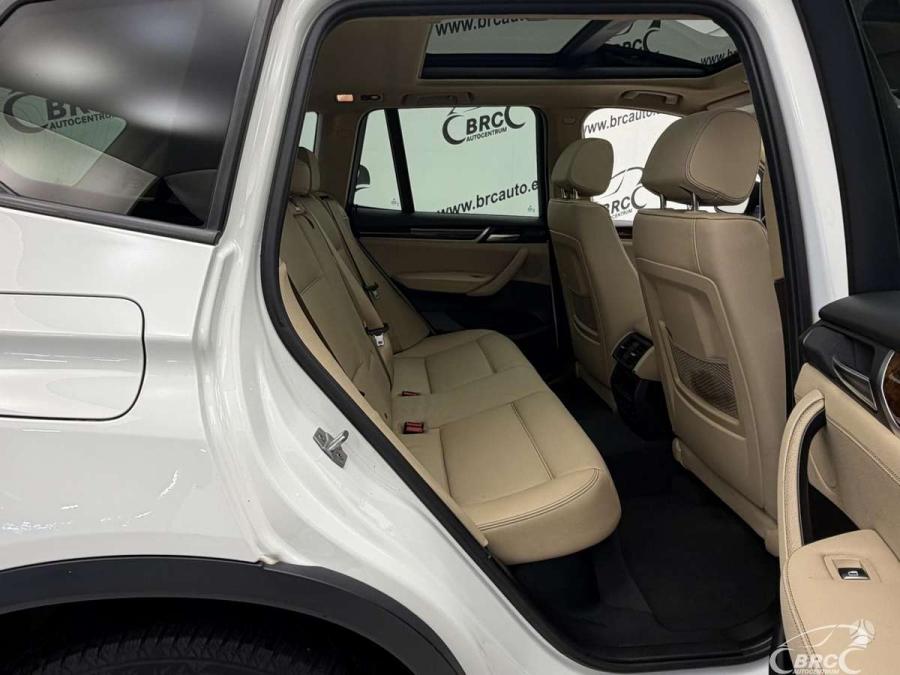 Balts BMW X3 2016 Viļņa, ar dzinēja tilpumu 2.00 L un nobraukumu 144 tūkst. km par 11900 €, foto 11 vietnē AUTOMOTO.COM.LV