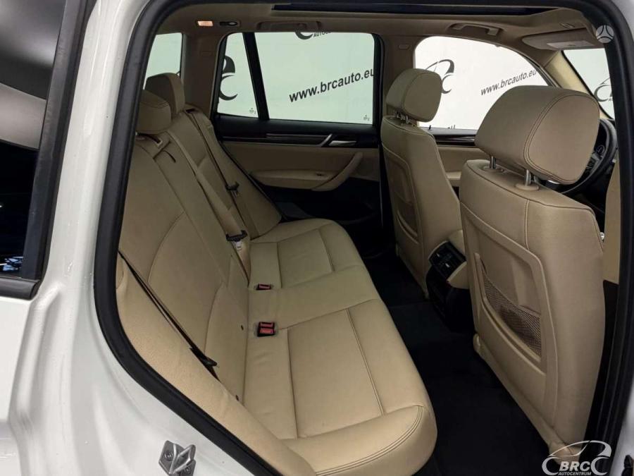 Balts BMW X3 2016 Viļņa, ar dzinēja tilpumu 2.00 L un nobraukumu 144 tūkst. km par 11900 €, foto 12 vietnē AUTOMOTO.COM.LV