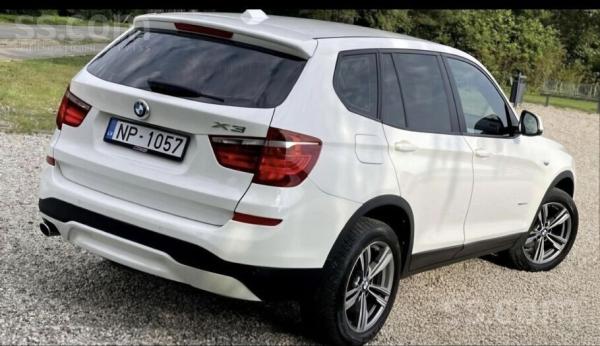 Balts BMW X3 2016 Daugavpils, ar dzinēja tilpumu 2.00 L un nobraukumu 255 tūkst. km par 14000 €, foto 3 vietnē AUTOMOTO.COM.LV