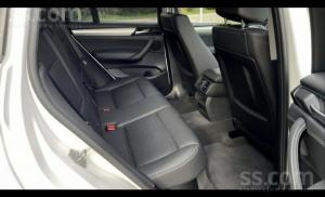 White BMW X3 2016 in Daugavpils, with an engine capacity of 2.00 L and mileage of 255 thousand km for 14000 €, photo 8 on AUTOMOTO.COM.LV