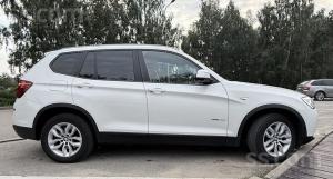 White BMW X3 2016 in Riga, with an engine capacity of 2.00 L and mileage of 128 thousand km for 16400 €, photo 4 on AUTOMOTO.COM.LV