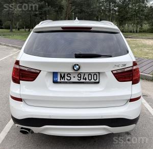 White BMW X3 2016 in Riga, with an engine capacity of 2.00 L and mileage of 128 thousand km for 16400 €, photo 6 on AUTOMOTO.COM.LV