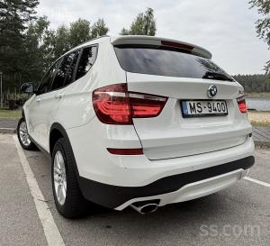 White BMW X3 2016 in Riga, with an engine capacity of 2.00 L and mileage of 128 thousand km for 16400 €, photo 7 on AUTOMOTO.COM.LV