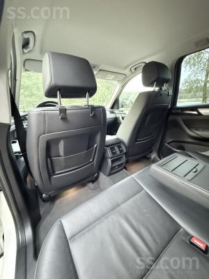 White BMW X3 2016 in Riga, with an engine capacity of 2.00 L and mileage of 128 thousand km for 16400 €, photo 15 on AUTOMOTO.COM.LV