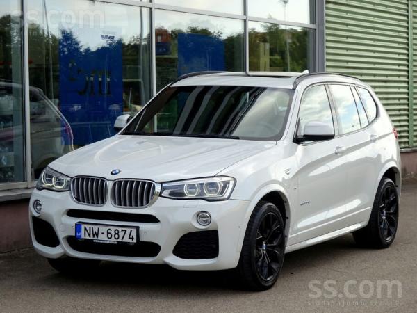 Balts BMW X3 2016 Rīga, ar dzinēja tilpumu 3.00 L un nobraukumu 309 tūkst. km par 12500 €, foto 1 vietnē AUTOMOTO.COM.LV